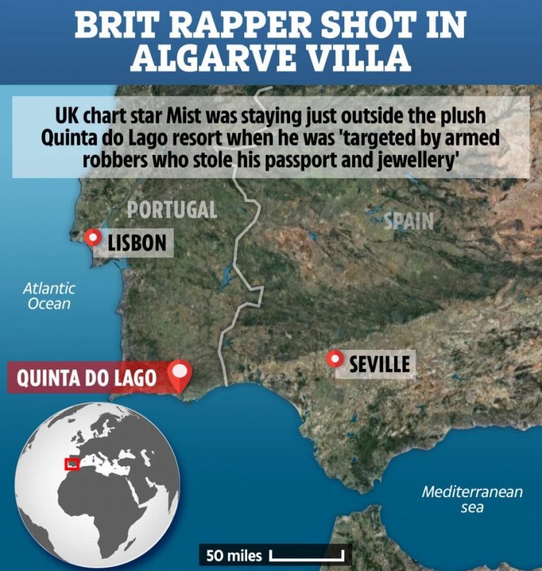 Rapper Mist Shot & Robbed In Portugal - HWING