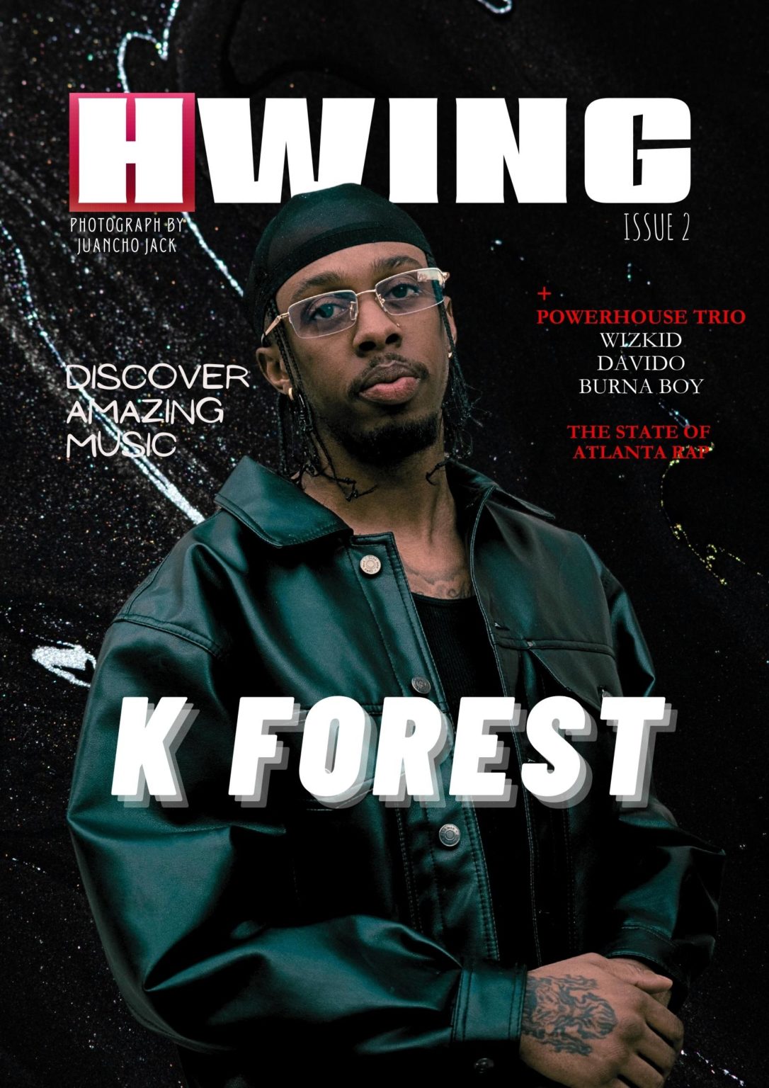 HWING Magazine Issue 2 Featuring K Forest - HWING